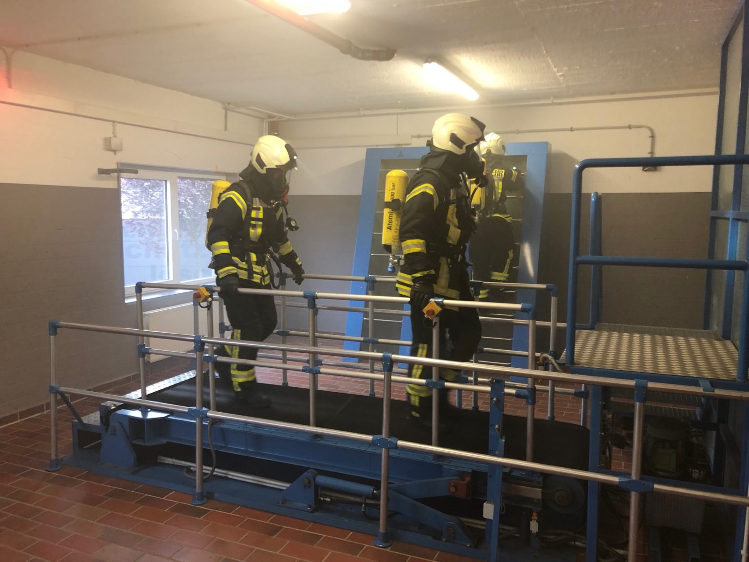 Atemschutz Belastungsübung an der FTZ – FFE